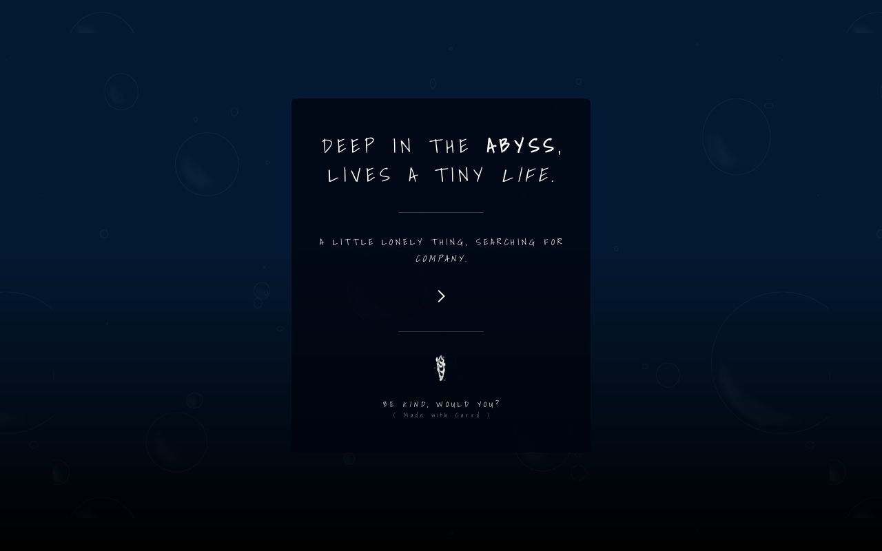 Fall down into the Abyss